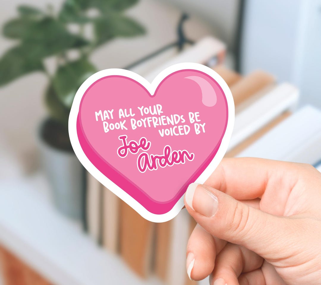 Joe Arden Book Boyfriend Sticker - Audiobook Narrator Waterproof Kindle ...