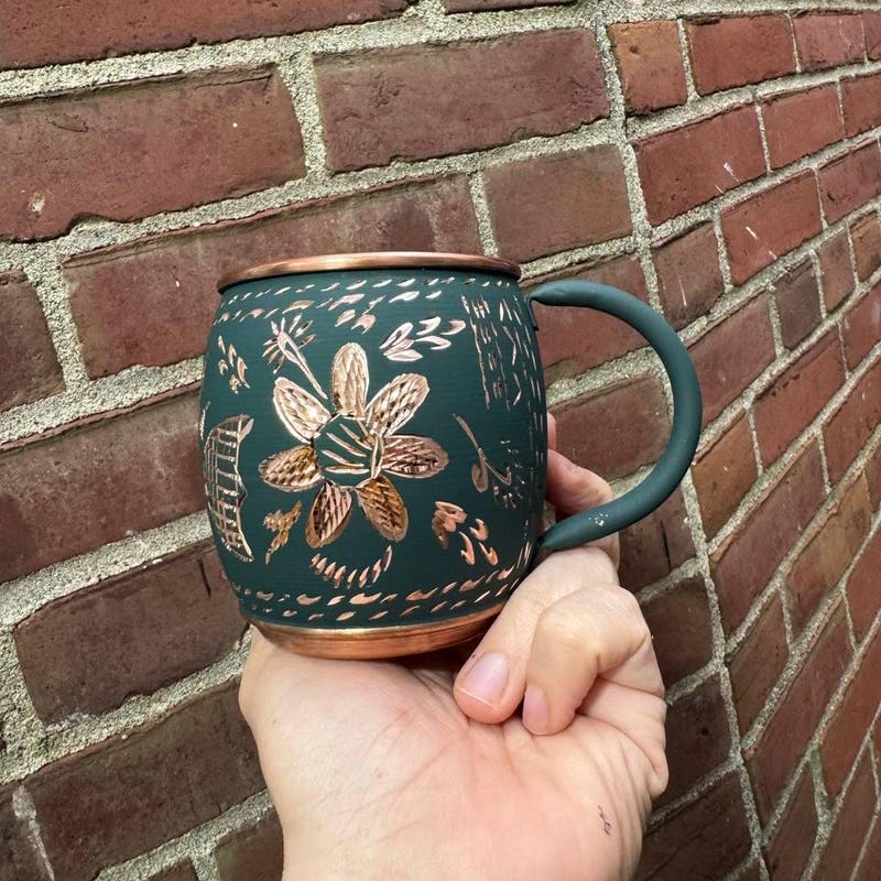 Copper Cup - Etsy