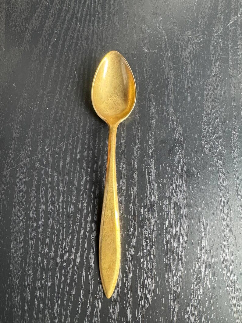 Vintage Dirilyte Regal Spoons - Dirigold Serving - Bronze Alloy ...