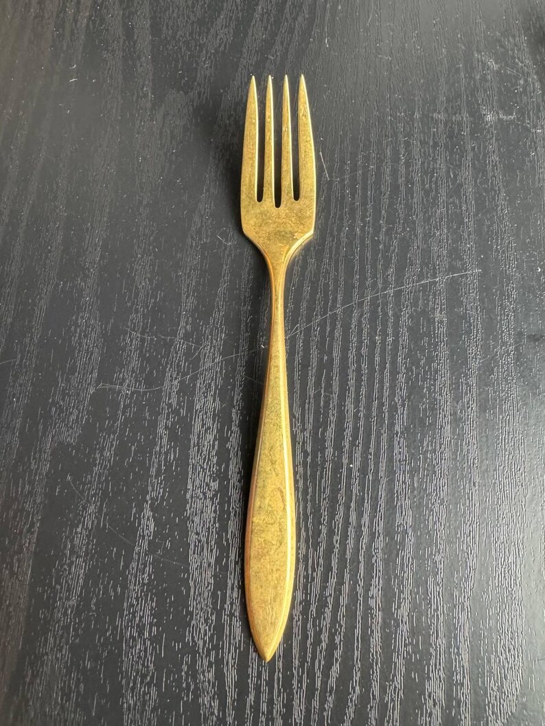 Vintage Dirilyte Regal Spoons - Dirigold Serving - Bronze Alloy ...