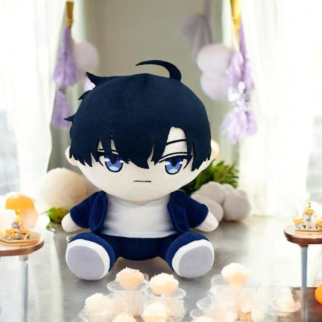 Solo Leveling Plush Dolls – Soft Stuffed Anime Cotton Doll, Cute Room ...