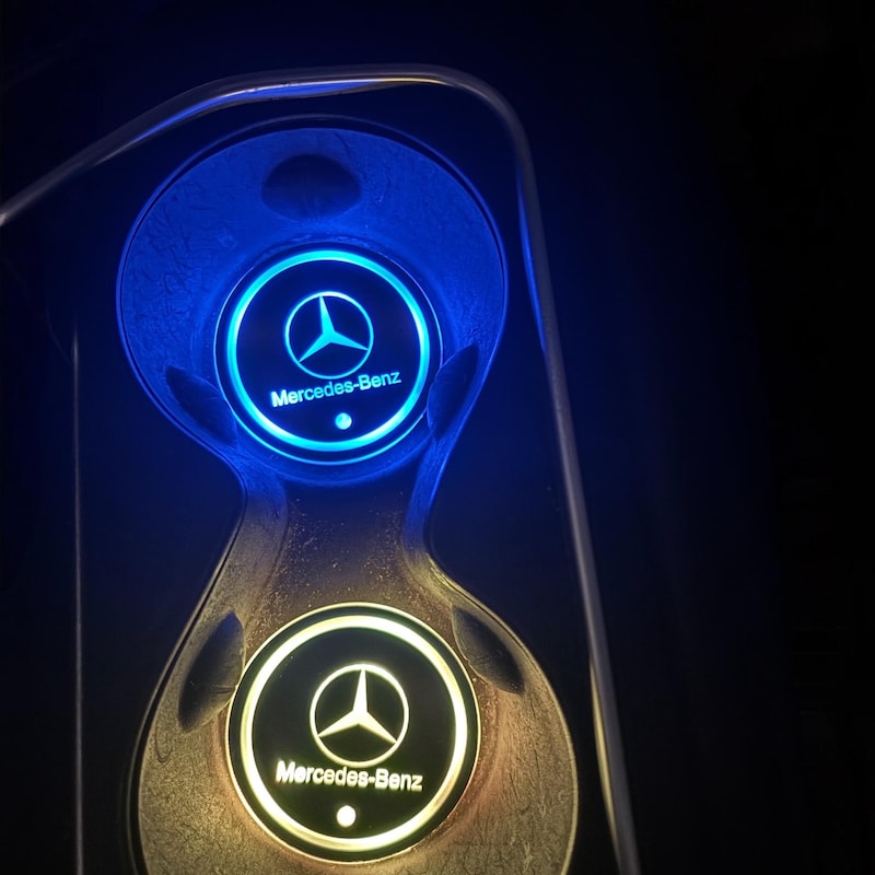 Led Car Cup Holder Light - Etsy