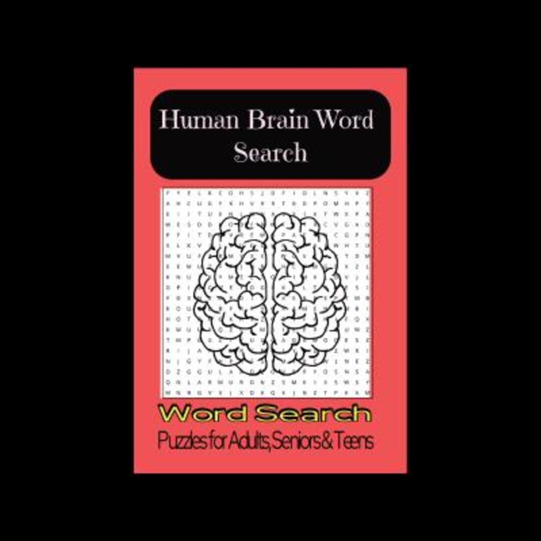 Human Brain Word Search Puzzle Book | Fun, Educational Brain Activity ...