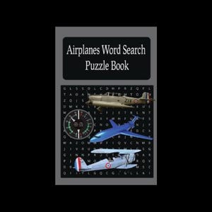 Airplanes Word Search Book Downloadable & Printable - Etsy