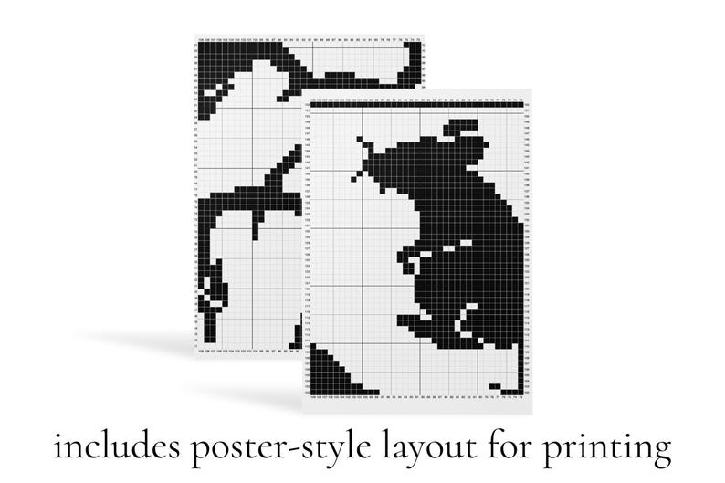 Rat King Crochet Pattern - Filet Crochet Pattern - Tapestry Crochet ...