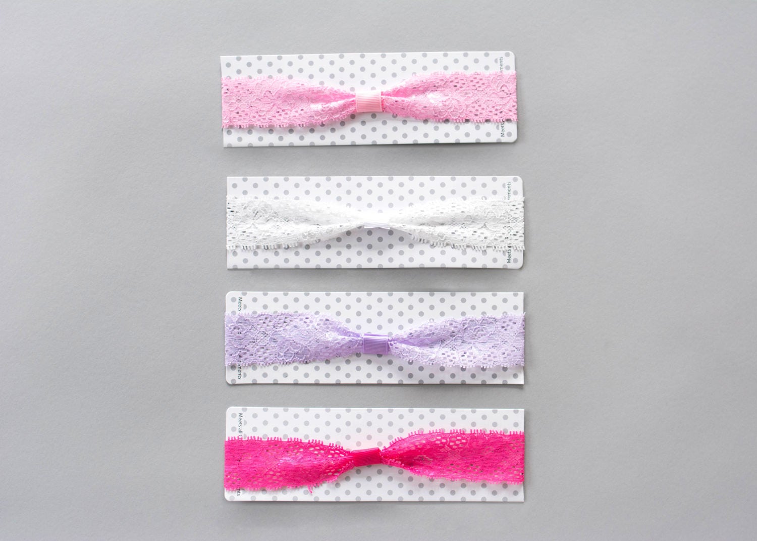 BABY HEADBAND With Grosgrain Ribbon Loop Includes 4 Color Assortment - Etsy