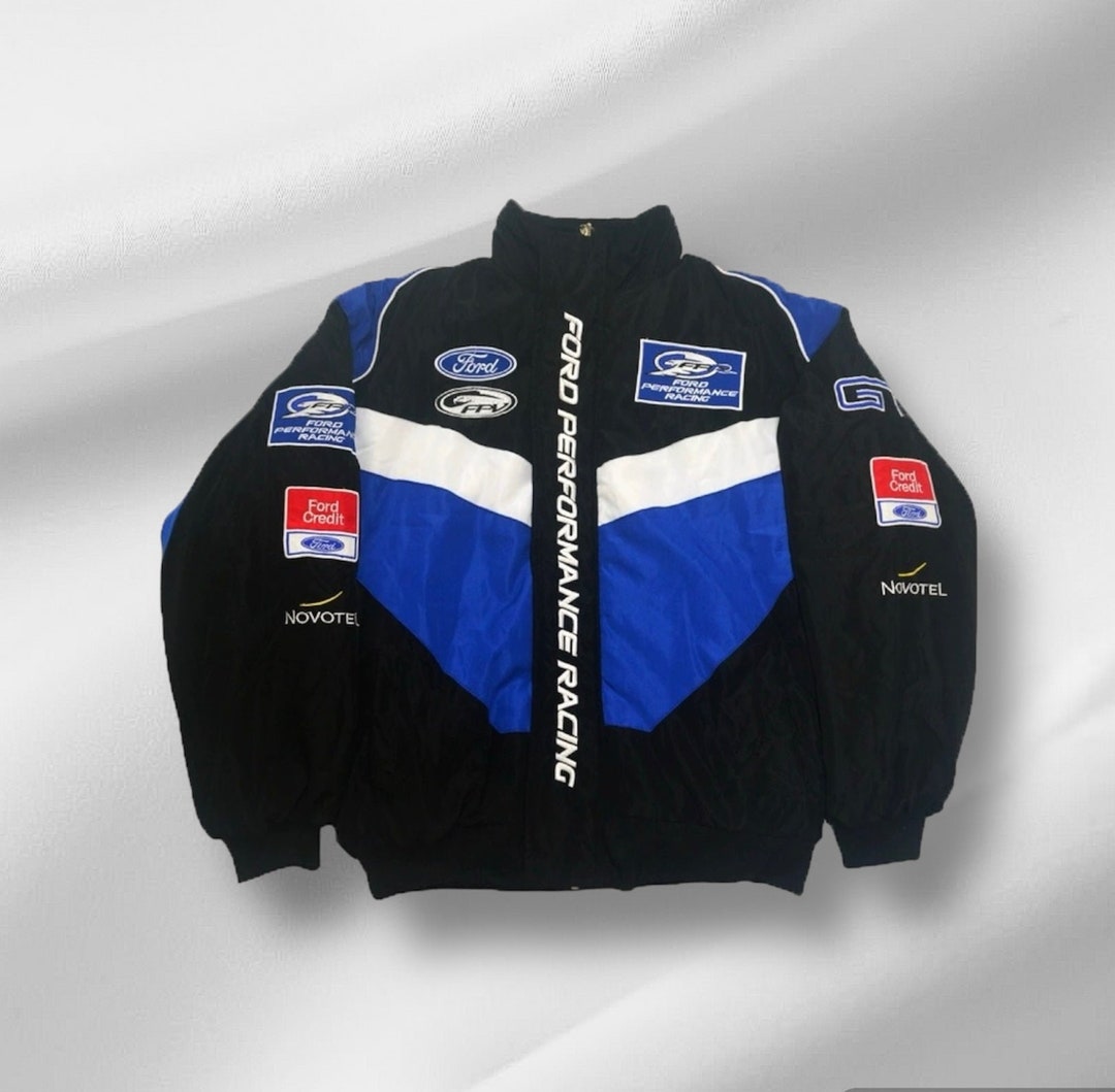 Mens Ford Sports Jacket, Unique Ford Racing Jackets With Patches, Car ...