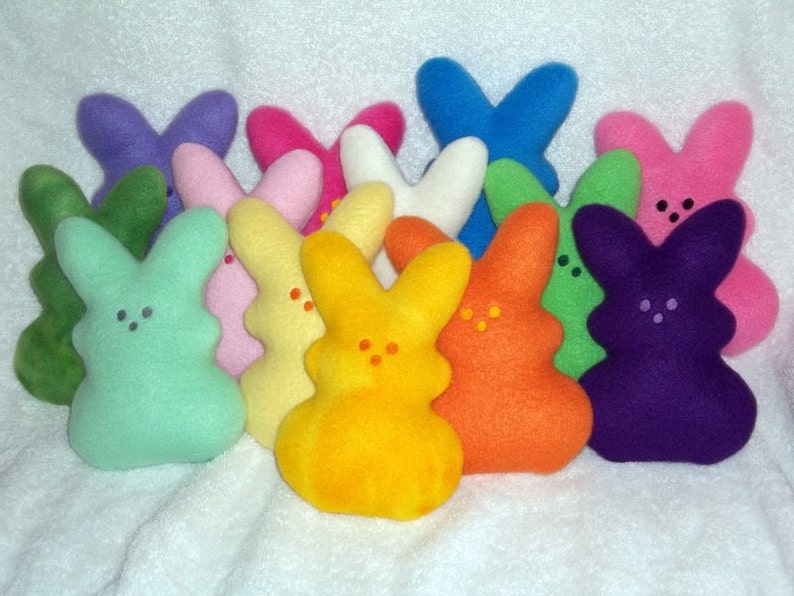 Handmade Stuffed Tie Dye Green Bunny Rabbit Fleece, Child Friendly ...