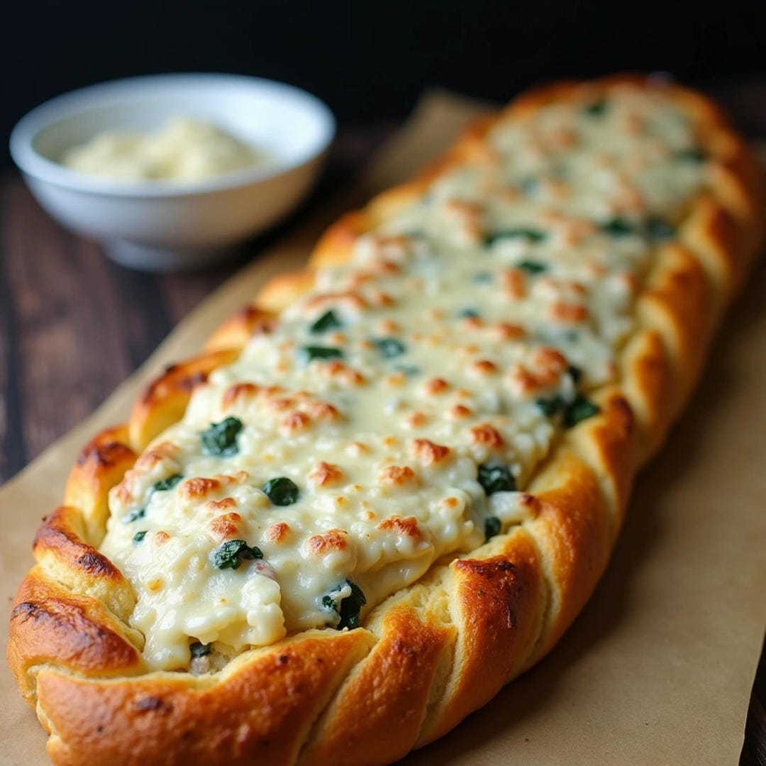 Keto Spinach and Artichoke Stuffed Bread Recipe Ebook | Low Carb Appetizer or Snack | Easy Keto ...