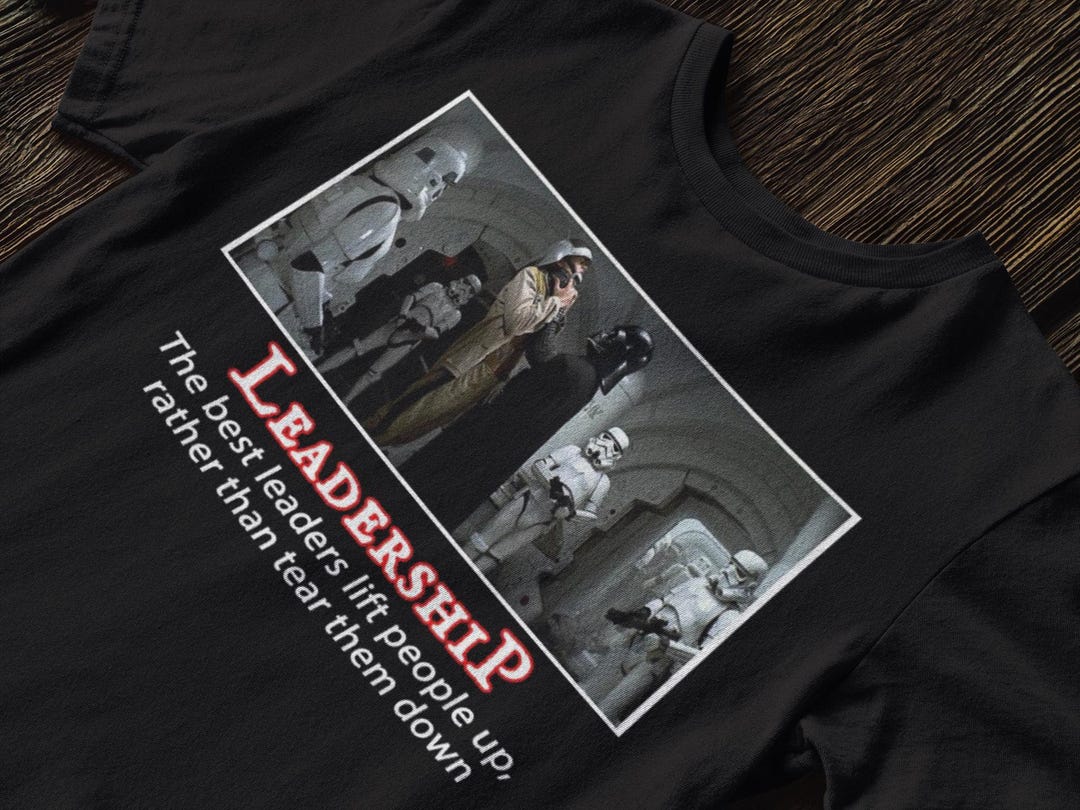 Leadership Darth Vader Classic Movie Shirts, Star Wars Movie Unisex ...