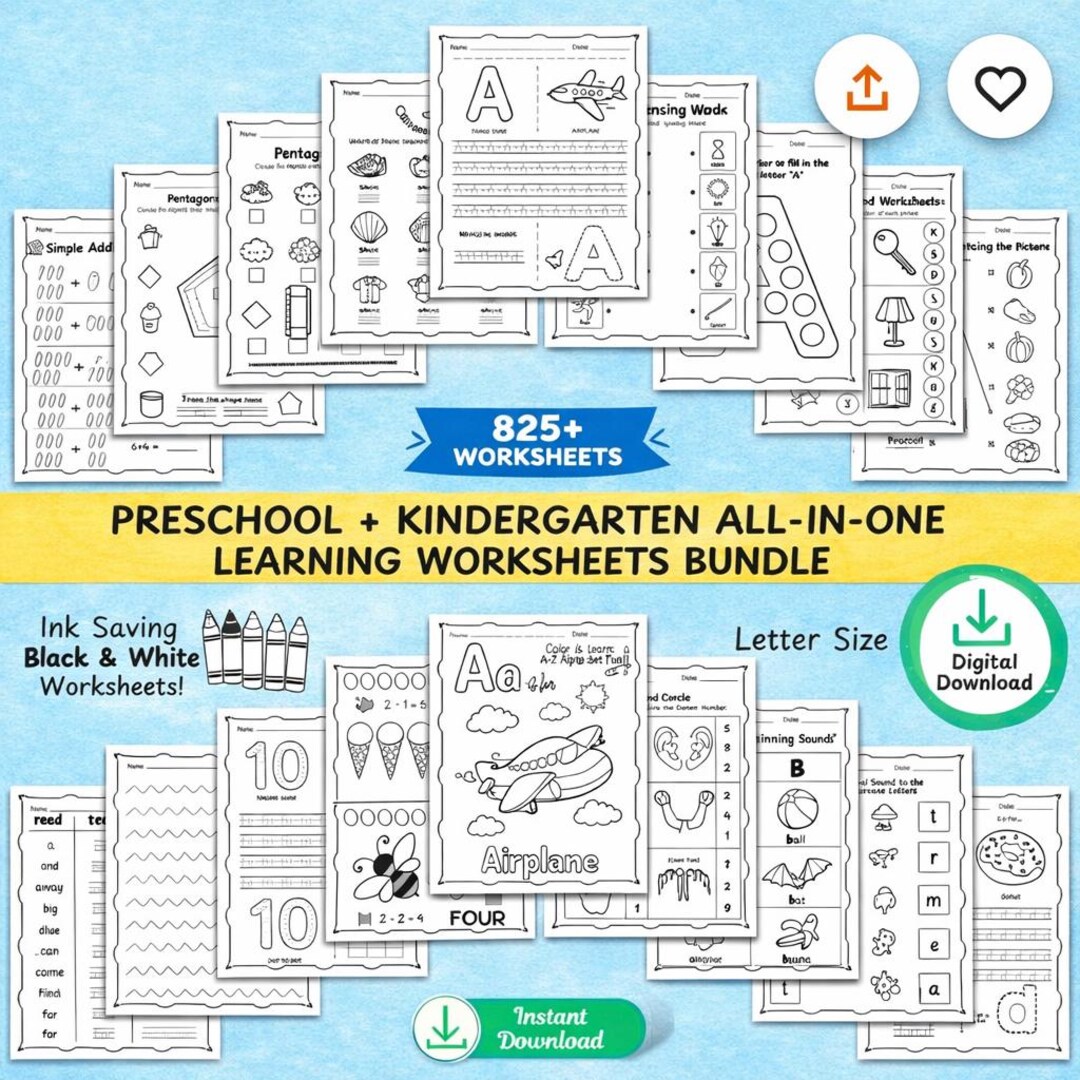 Ultimate Kids Learning Bundle | Abcs, Numbers, Tracing, Emotions ...