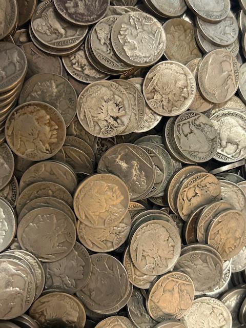 20 Full Date Buffalo Nickels: Half Roll Assortment - Etsy