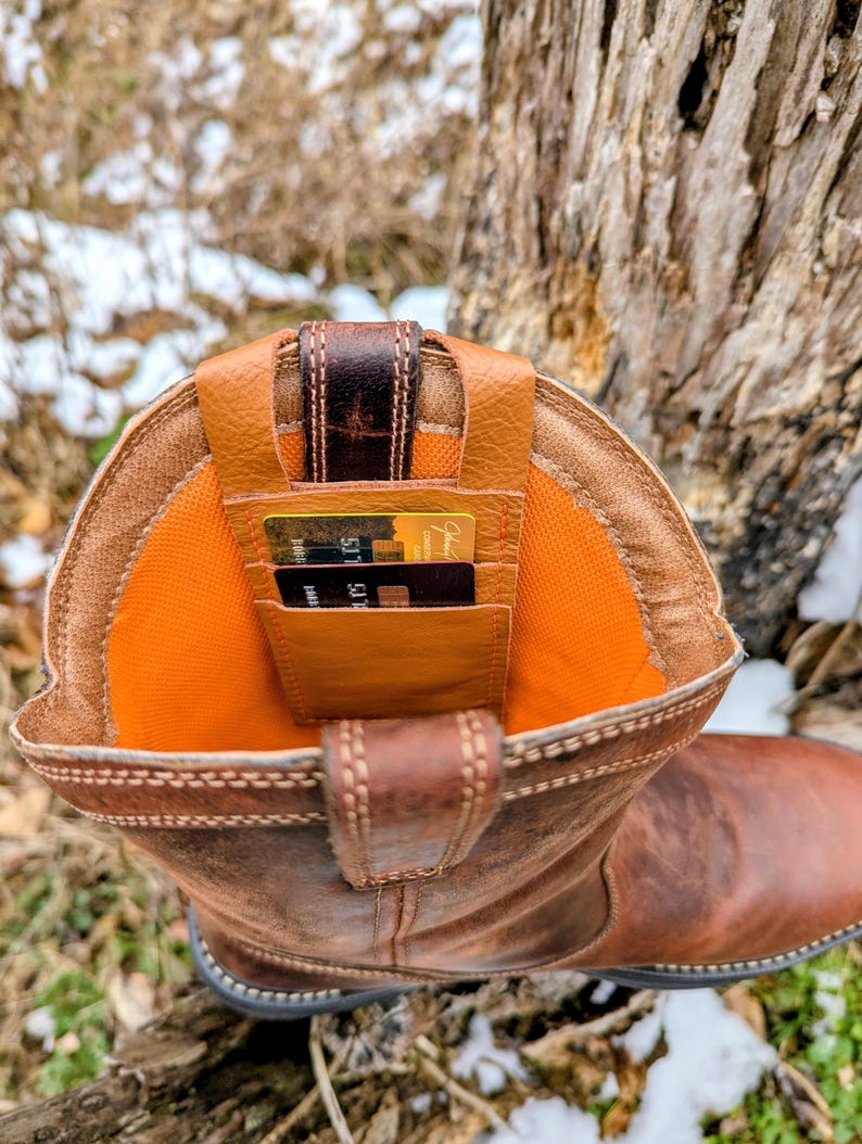 Cowboy Boot Wallet - Etsy