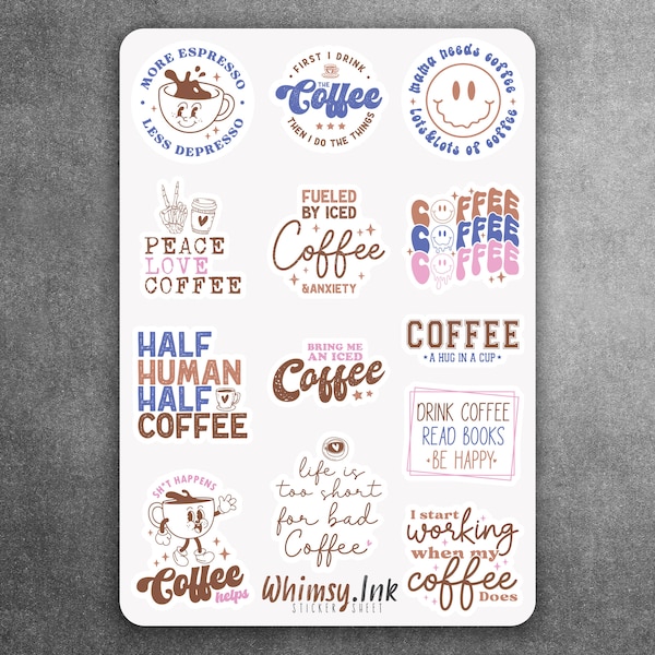 Coffee Quotes - Etsy