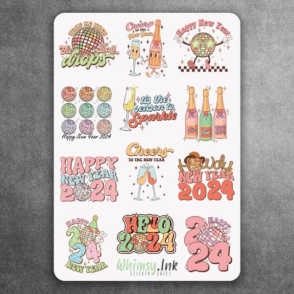 New 2024 Sticker - Etsy