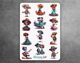 Music Notes Vinyl Sticker Sheet Great for Planners, Journaling ...