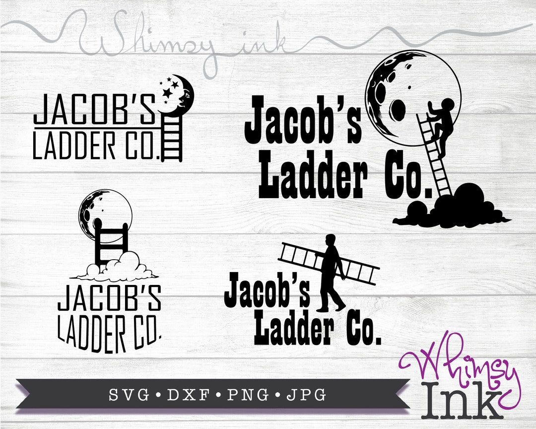 Jacob's Ladder Tshirt Design Cut File SVG, JPG, PNG Dxf Dgital File - 4 ...