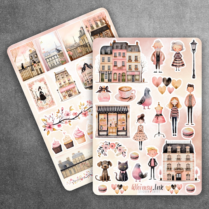 Paris Sticker - Etsy