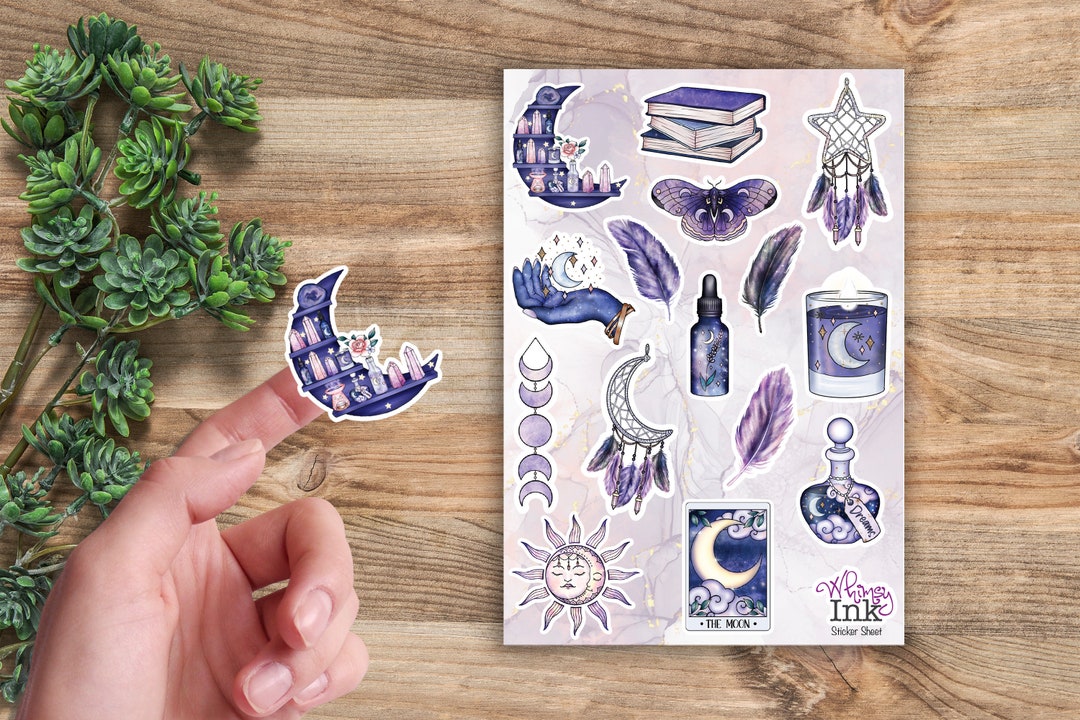 Sweet Dreams Vinyl Sticker Sheet Great for Planners, Journaling ...
