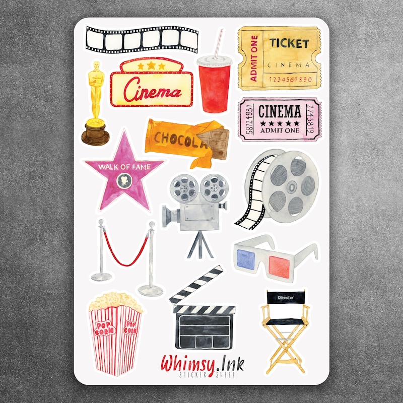 Theatre Stickers - Etsy