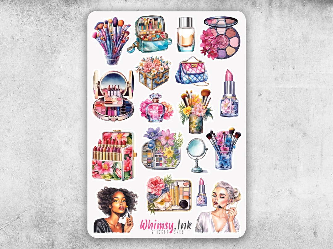 Glam Goddess Vinyl Sticker Sheet Great for Planners, Journaling ...