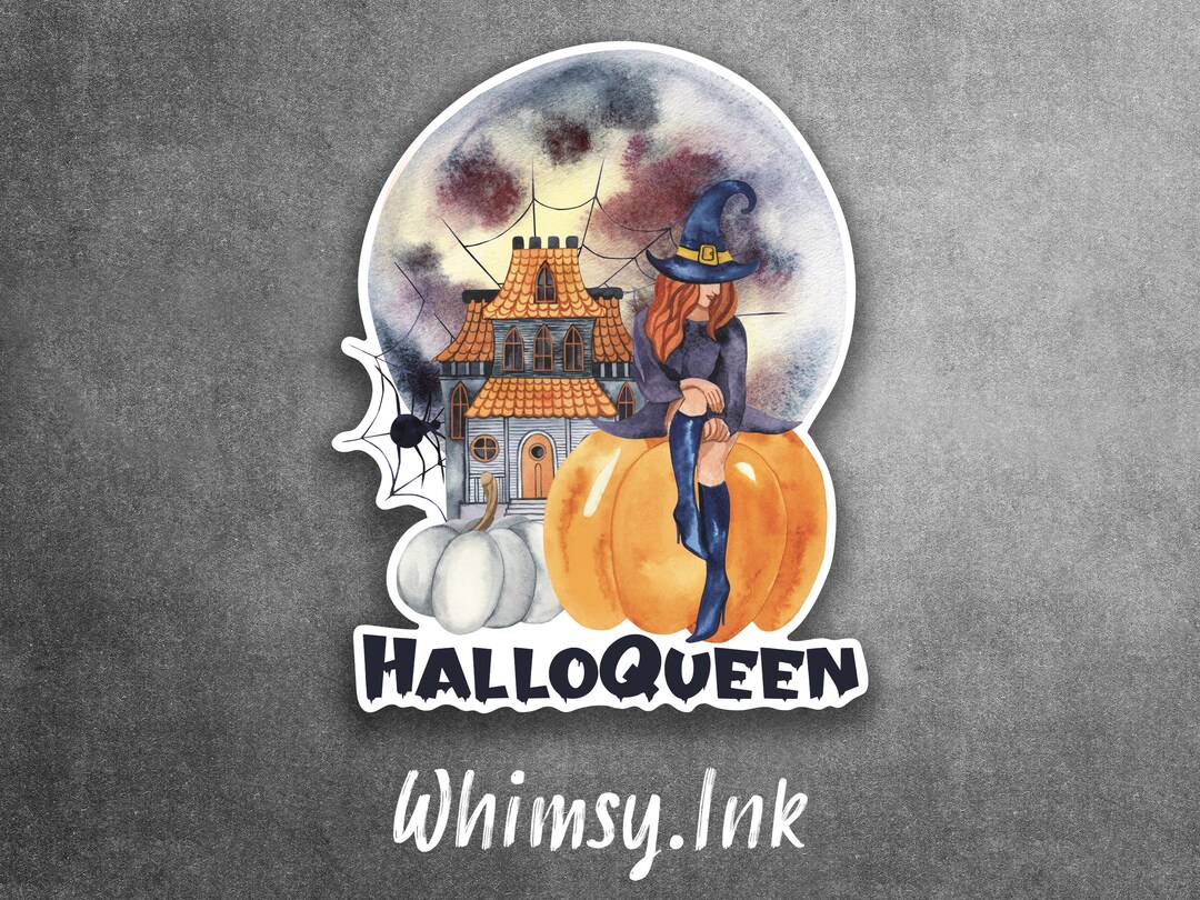 Halloqueen Waterproof Vinyl Decal Sticker | Car Decal, Window Decal ...