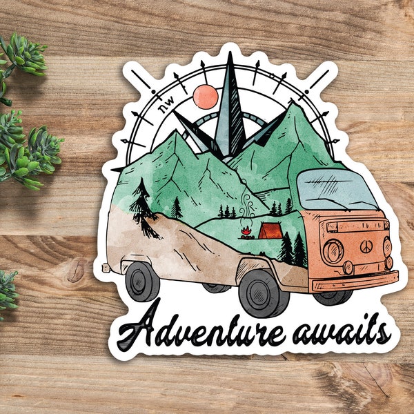 Adventure Car Decal - Etsy