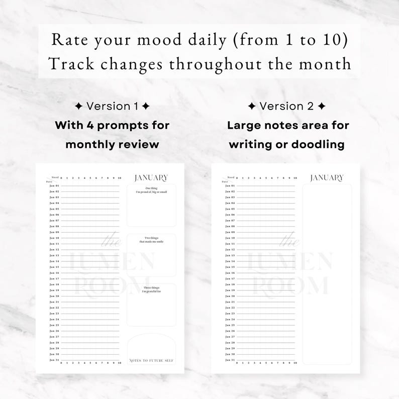 Understand Your Emotions: A 12-month Mood Tracker for Self-discovery ...