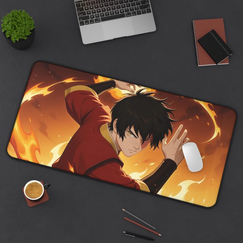 Zuko Playmat | Magic the Gathering Playmat | Firebending Action Anime ...