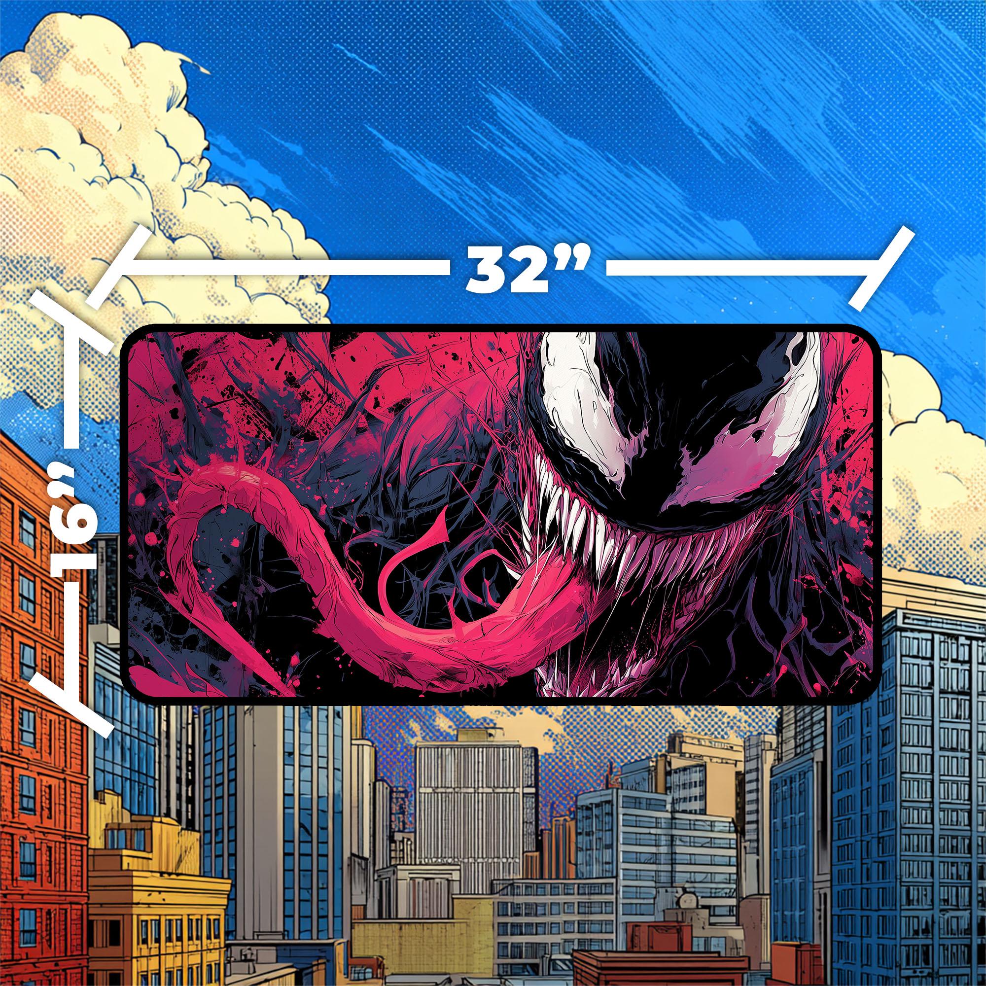 Venom Playmat | Magic the Gathering Playmat With Zones Option | 24"x14 ...