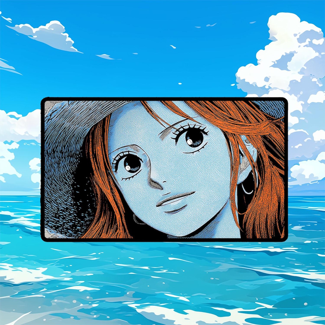 Nami Playmat | One Piece Playmat | Straw Hat Crew Playmat With Zones ...