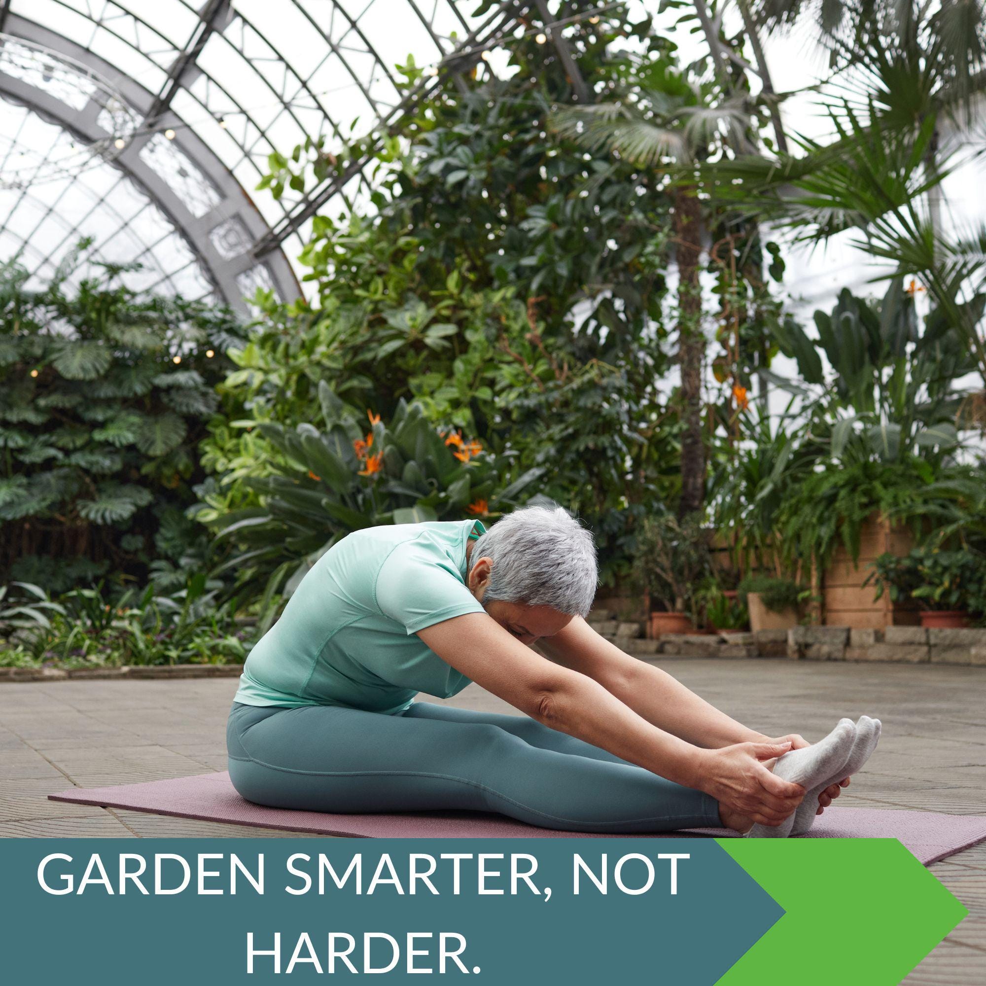 Gardener Stretch Routine Printable | Garden Mobility and Recovery ...