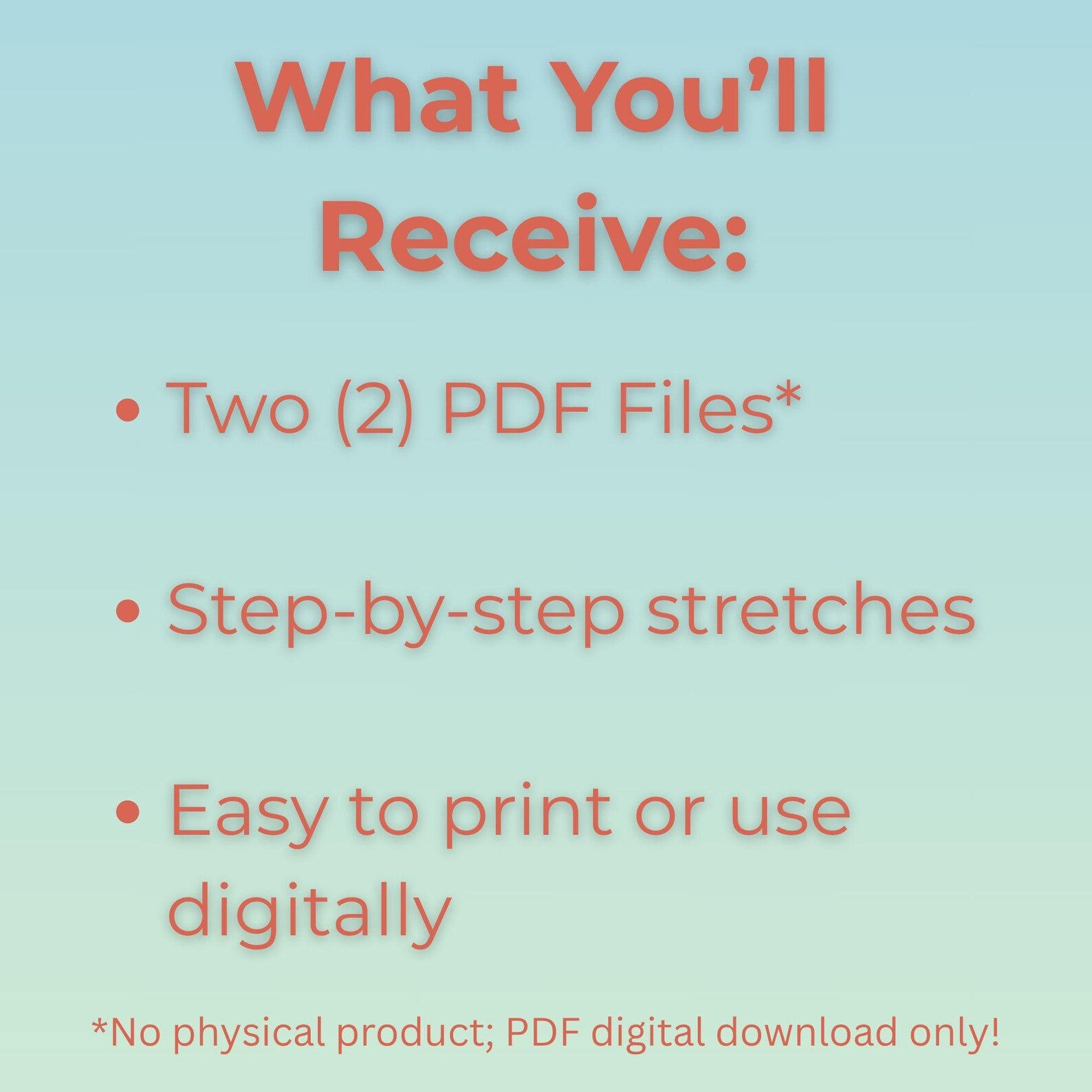 Gardener Stretch Routine Printable | Garden Mobility and Recovery ...
