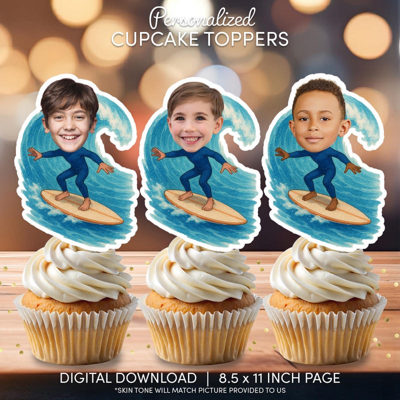 Digital Download Surfer Decor - Etsy