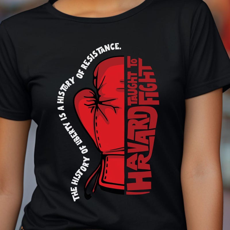 Harvard Red T Shirt - Etsy