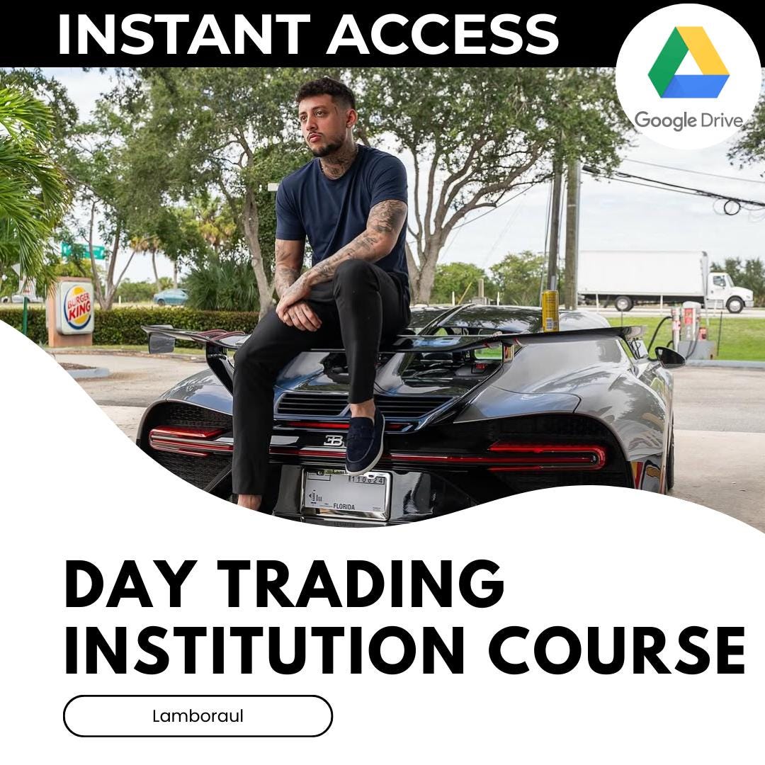 Lamboraul Day Trading Institution Course | Full Access | Stocks ...