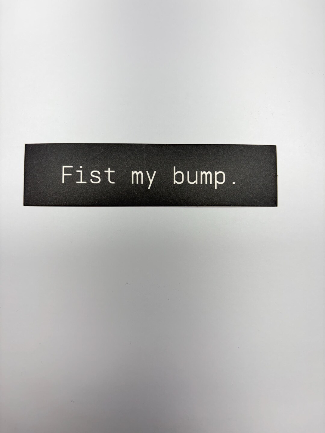 Fist My Bump Project Hail Mary 4x1 Sticker - Etsy