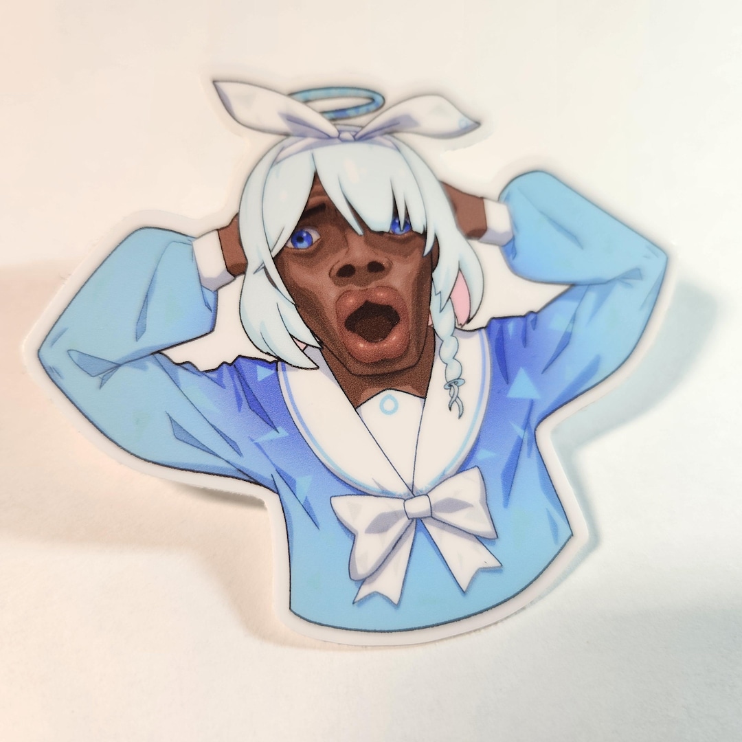 Arona Shocked Sticker | Water Resistant Sticker for Laptops, Water ...