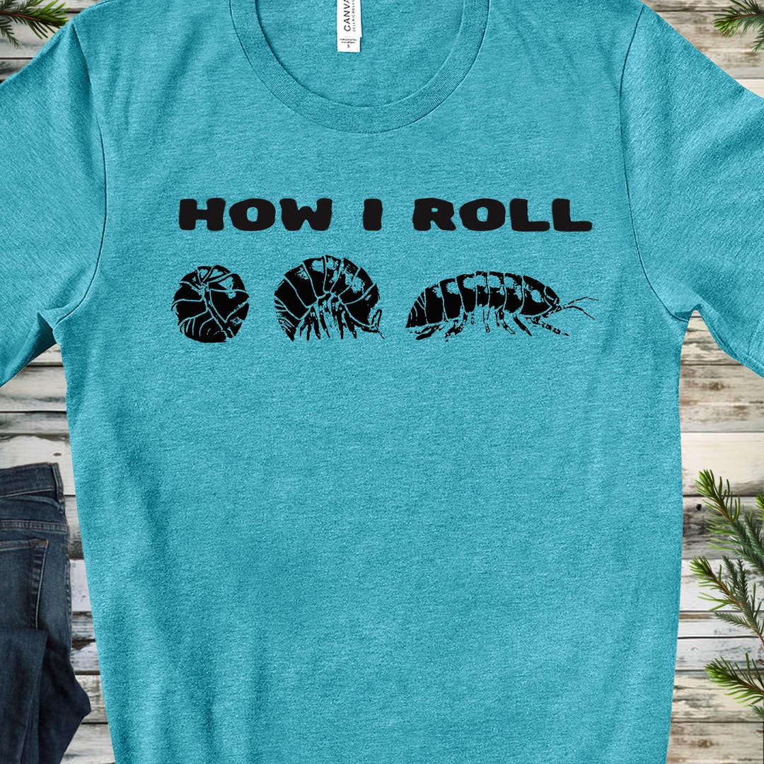 Rolypoly Tshirt, Isopod Shirt, Roly Poly Meme Shirt, Insect Bug Shirt ...