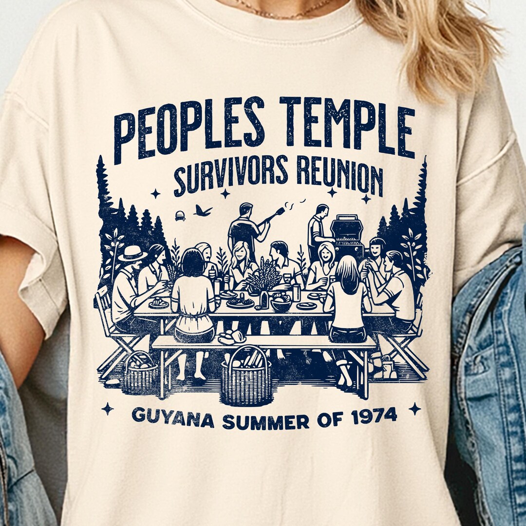 Peoples Temple Guyana Jim Jones Cult Leader Tshirt - Etsy
