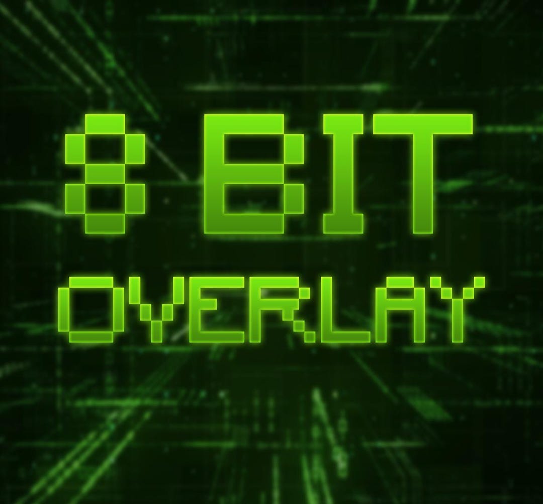 Green 8 Bit Animated Overlay - Etsy