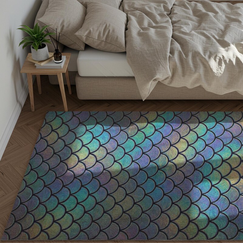 Mermaid Area Rug - Etsy