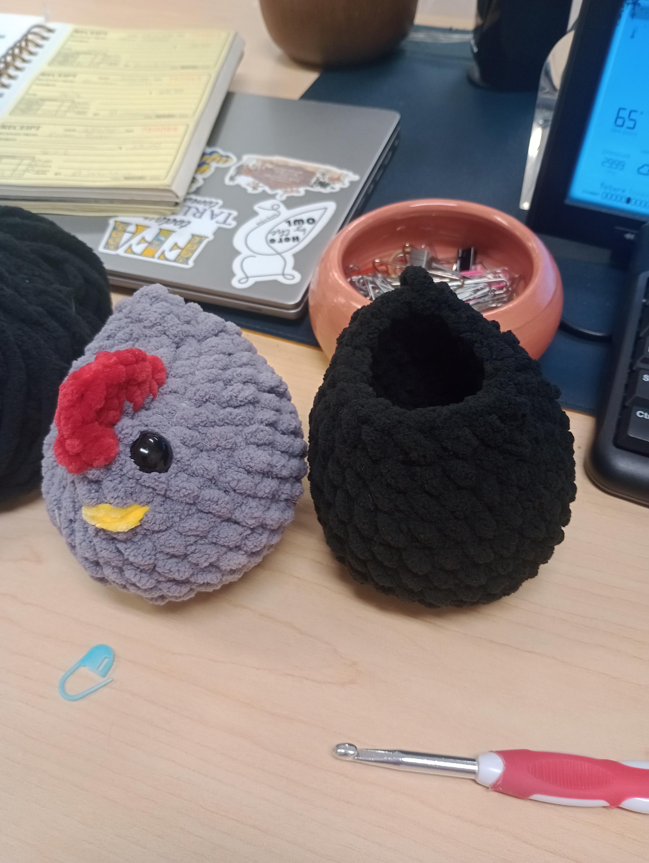 Handmade Crochet Chicken Plush | Soft Farm Animal Plushie | Farmhouse ...