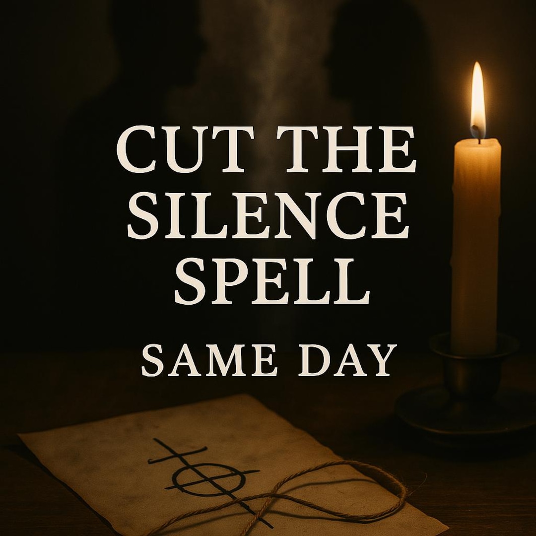 Cut the Silence Spell: Same Day Energy Ritual for Reconnection - Etsy