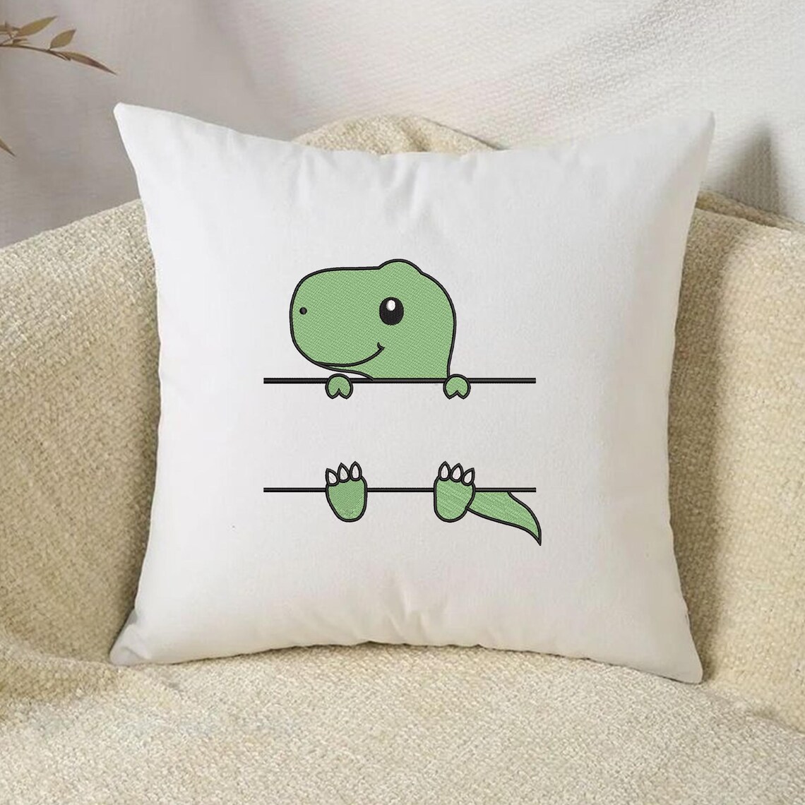 Dinosaur Split Embroidery Design, T-rex Name Frame Cut File Cricut ...