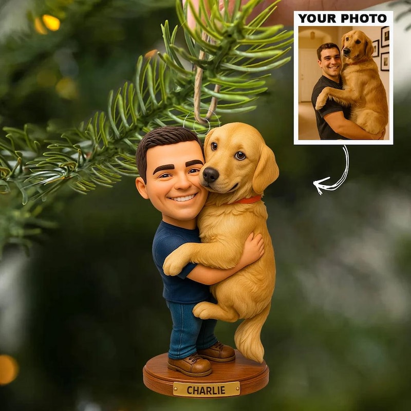 Dog Ornament Best Friend - Etsy