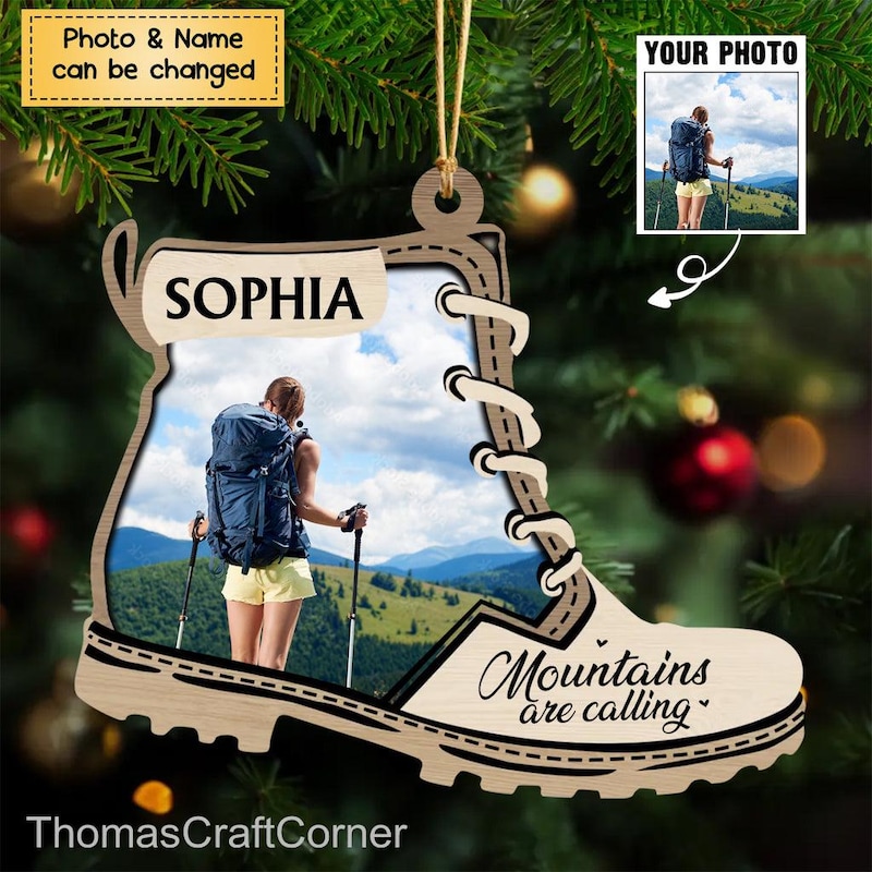 Hiking Frame With Photo - Etsy