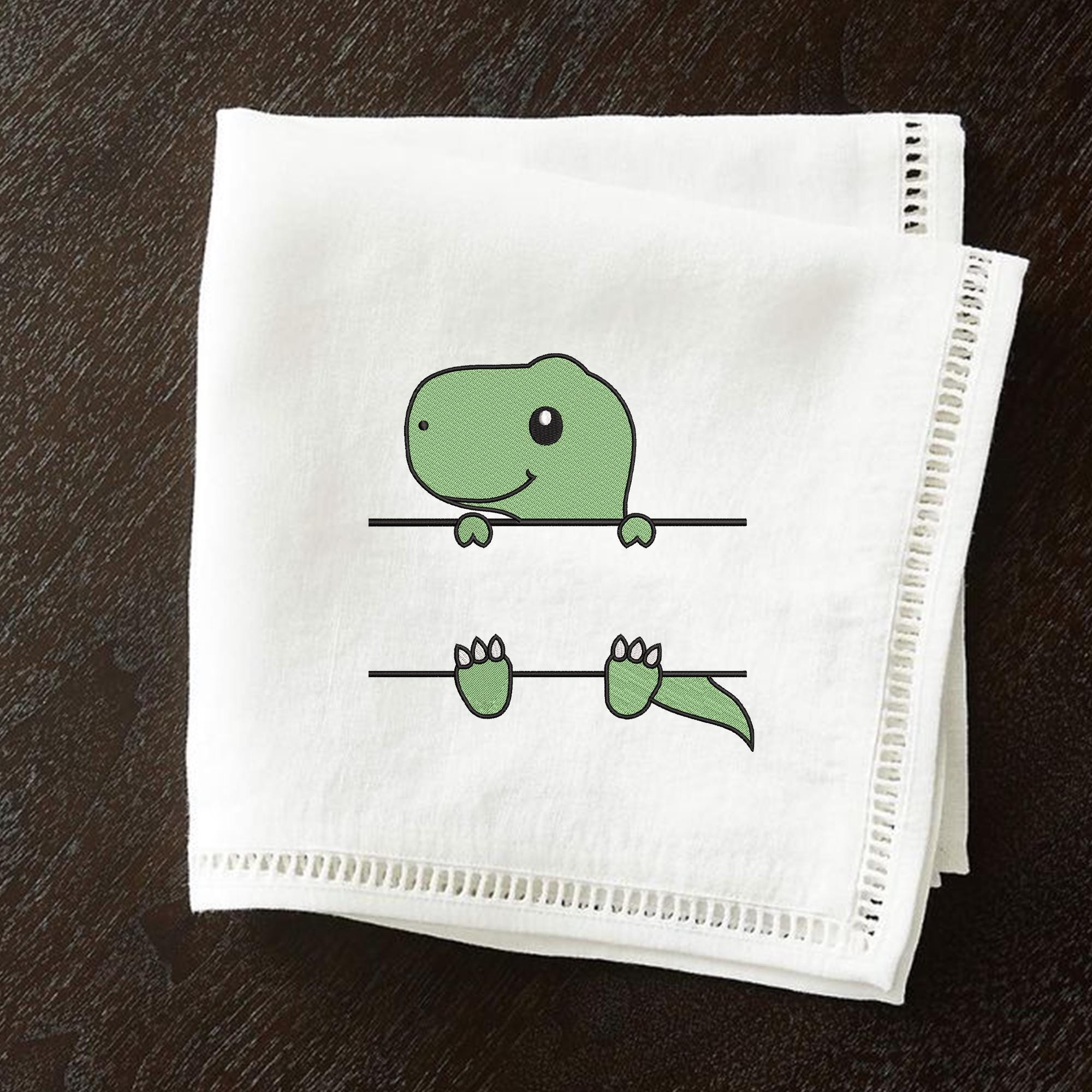 Dinosaur Split Embroidery Design, T-rex Name Frame Cut File Cricut ...