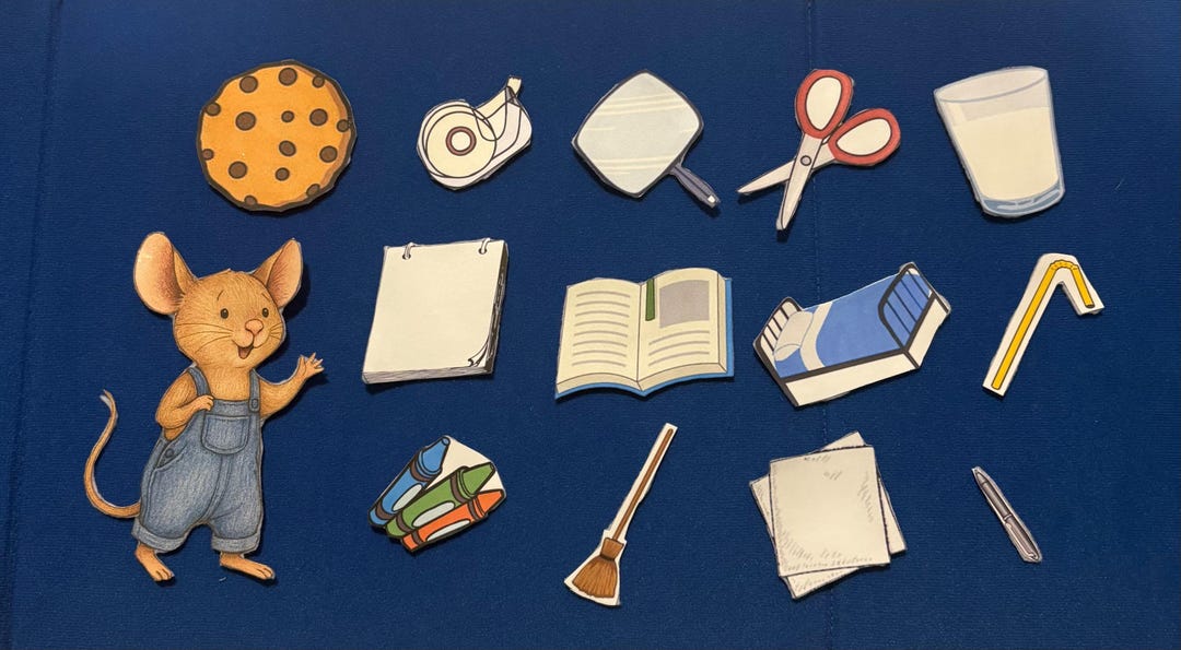 Felt Board Story Set – If You Give a Mouse a Cookie | Speech Therapy ...