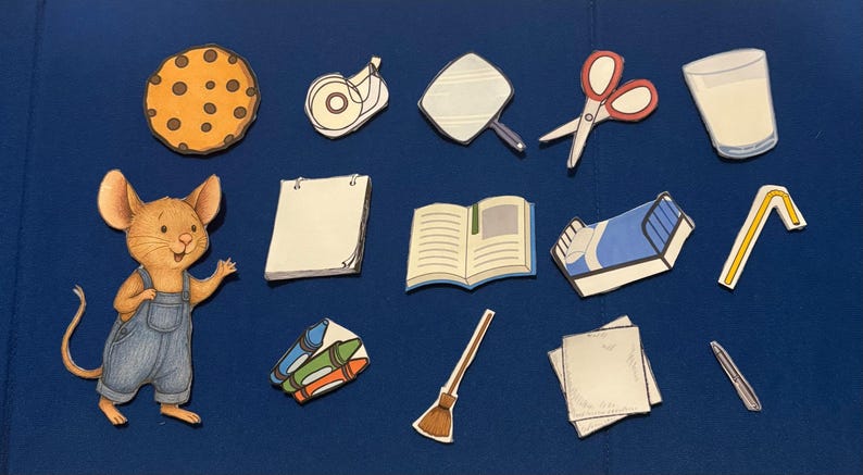 Felt Board Story Set – If You Give a Mouse a Cookie | Speech Therapy ...